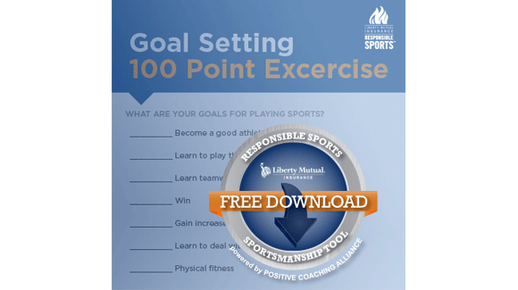 Goal Setting With Your Youth Athlete