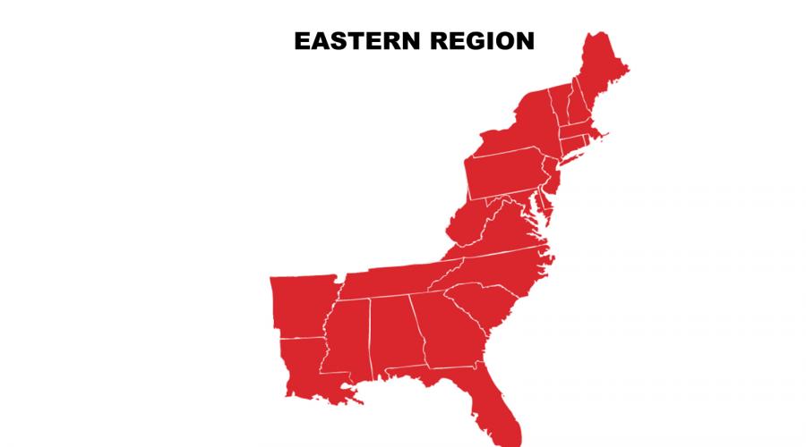Regions & Divisions